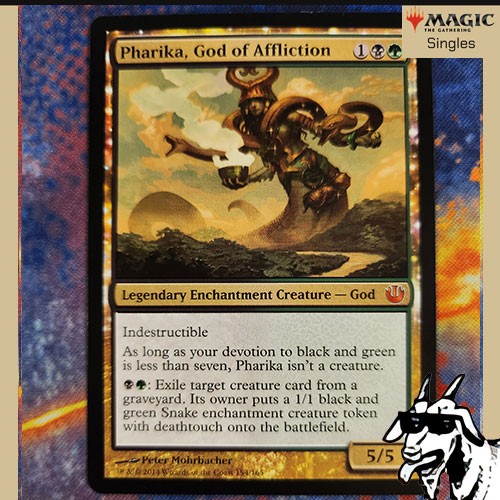 [MTG][Single][JOU] Pharika, God of Affliction ระดับ Mythic [ภาษาอังกฤษ ...