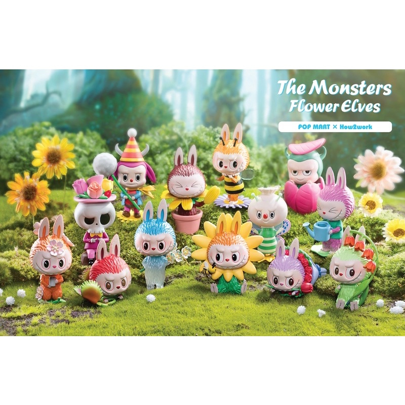 The Monsters Flower Elves popmart | Shopee Thailand