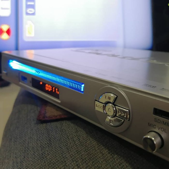 เครื่องเล่น DVD - N777 เล่นได้ ทั้งแผ่น CD/DVD/USB/SD CARD /CF CARD มี ...