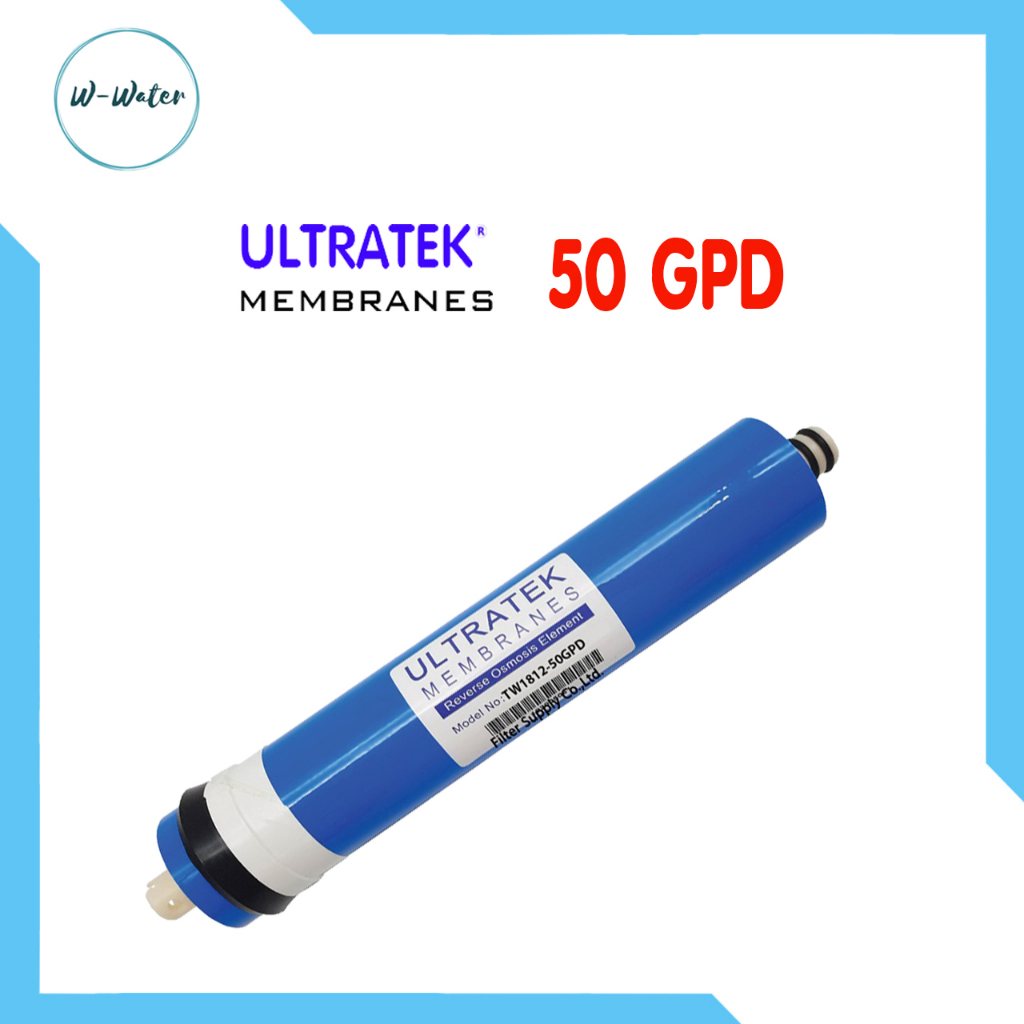 Ultratek ไส้กรองน้ำ ไส้กรองเมมเบรน RO เมมเบรน Membrane 50 75 100 150 ...