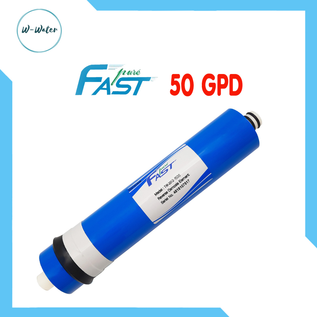 Fastpure ไส้กรองน้ำ ไส้กรองเมมเบรน RO เมมเบรน Membrane 50 75 100 150 GPD เครื่องกรองน้ำ ตู้น้ำ ...