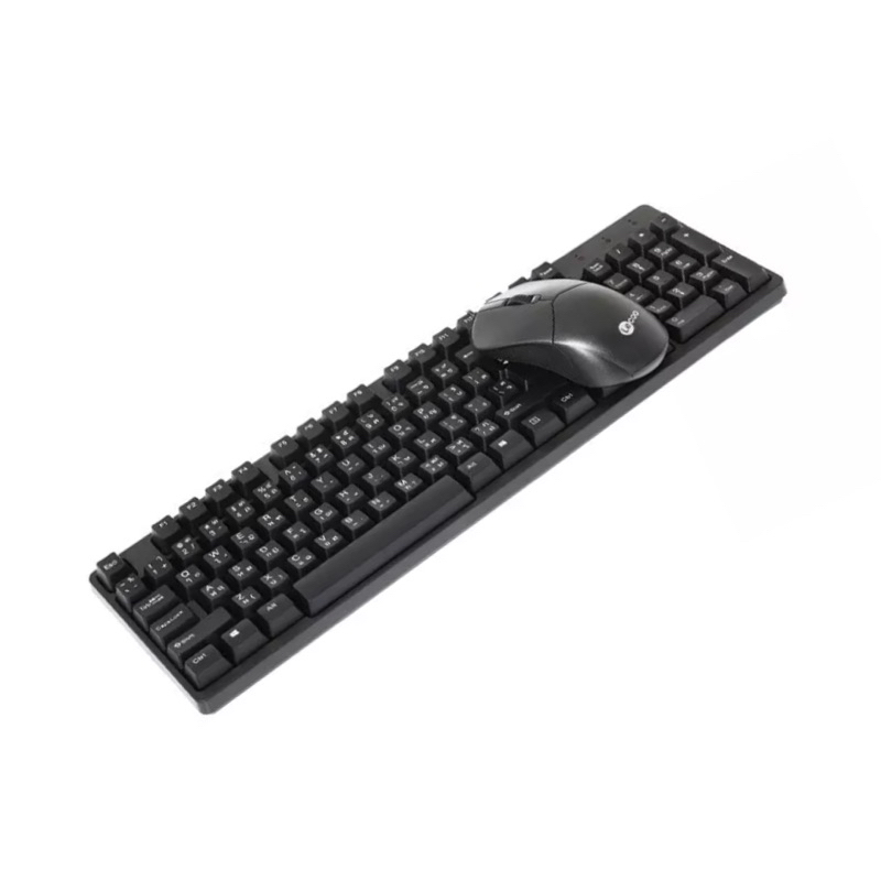 LECOO Keyboard+Mouse (2in1) USB (CM101) Black by LENOVO | Shopee Thailand
