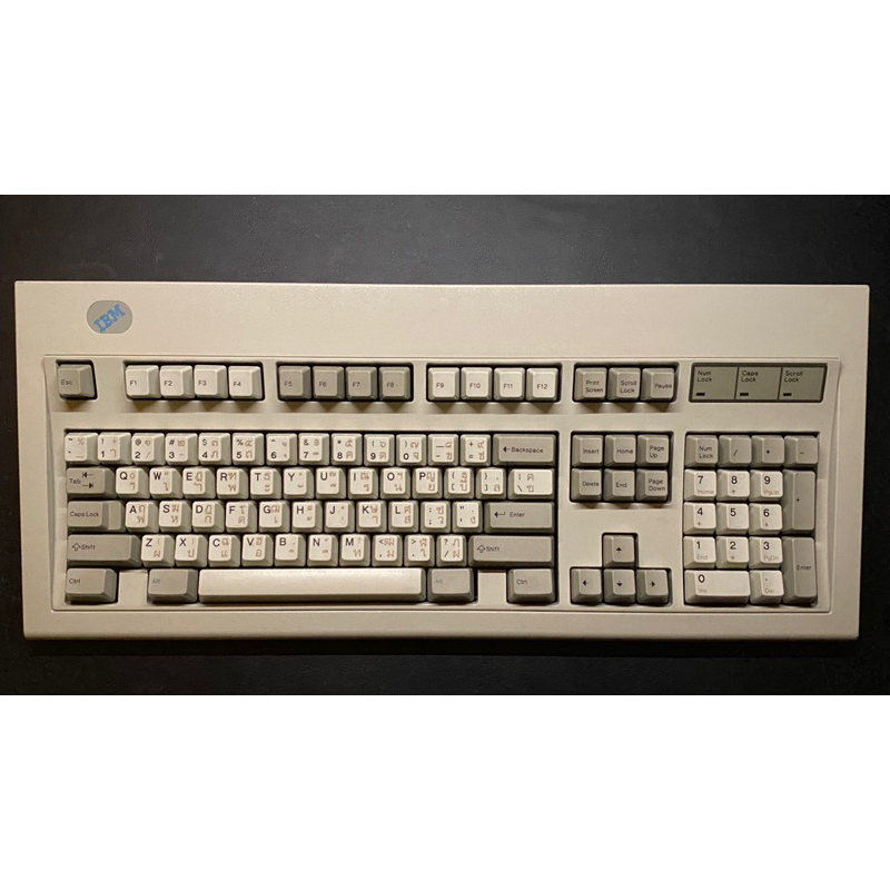 IBM Model M Vintage full-sized buckling spring keyboard | Shopee Thailand