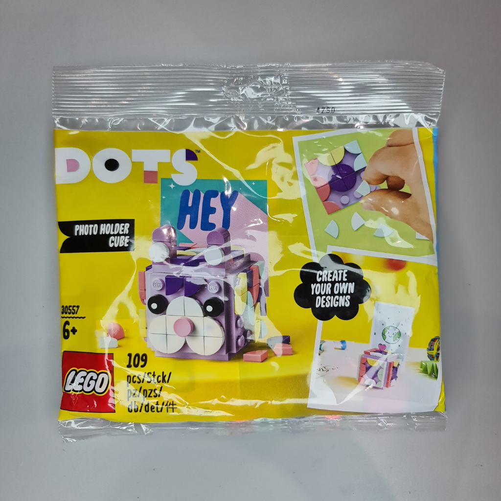 LEGO Polybag Dots 30557 Photo Holder Cube polybag | Shopee Thailand