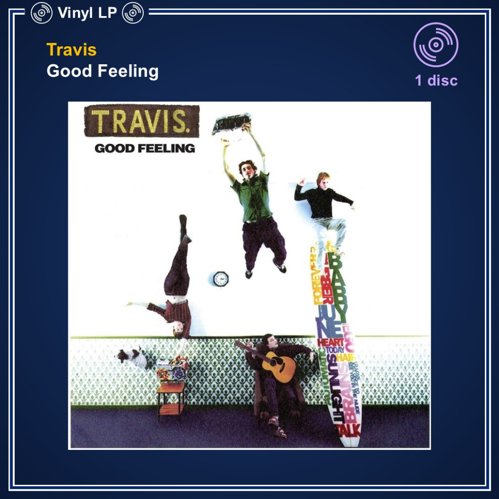 [แผ่นเสียง Vinyl LP] Travis - Good Feeling [ใหม่และซีล SS] | Shopee ...