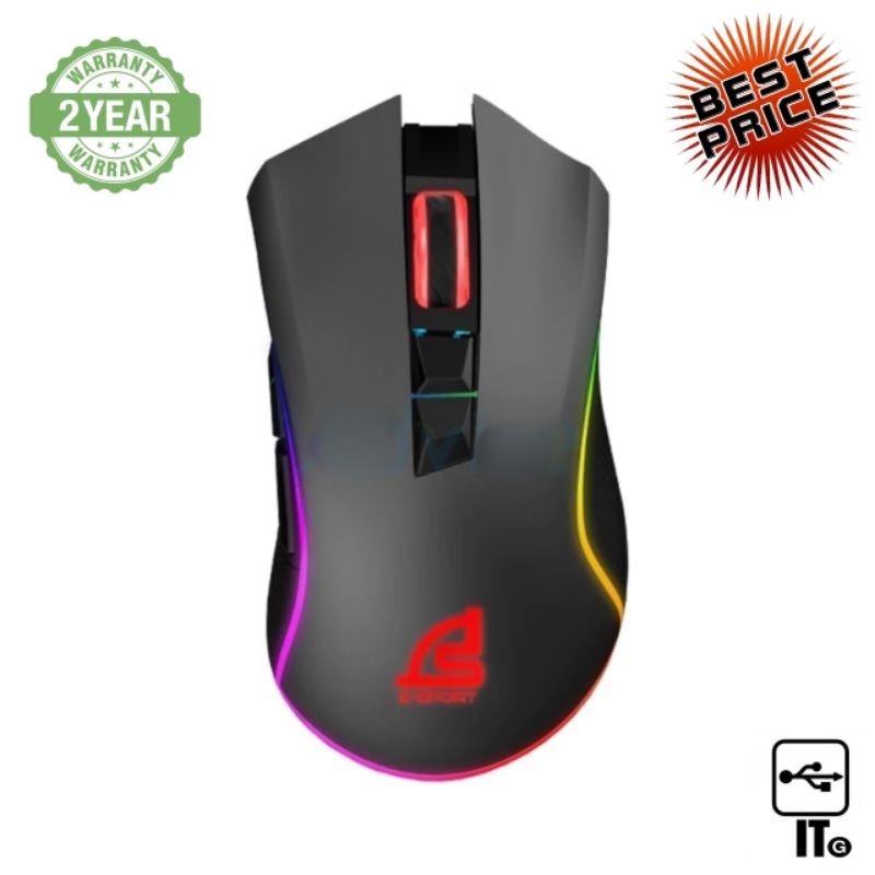 MOUSE SIGNO E-SPORT GM-961S LASTER MACRO ประกัน 2Y เมาส์เกมมิ่ง เมาส์ ...
