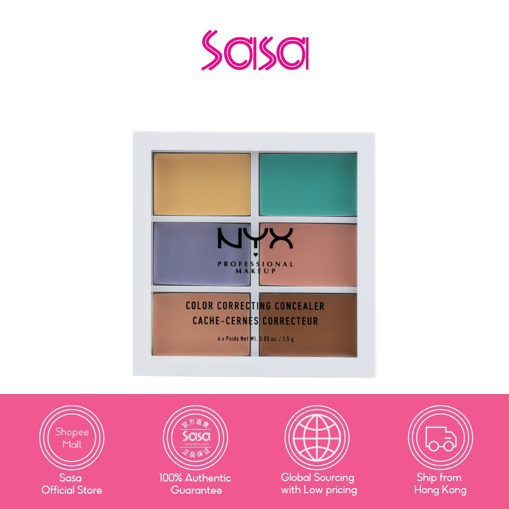 NYX คัลเลอร์ คอลเลคติ้ง พาเลต 9กรัม NYX Color Correcting Palette(Pony ...