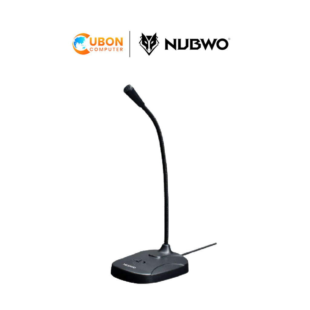 NUBWO MICROPHONE M33 (ไมโครโฟน) Switch ON/OFF BLACK รับประกัน 1 ปี ...