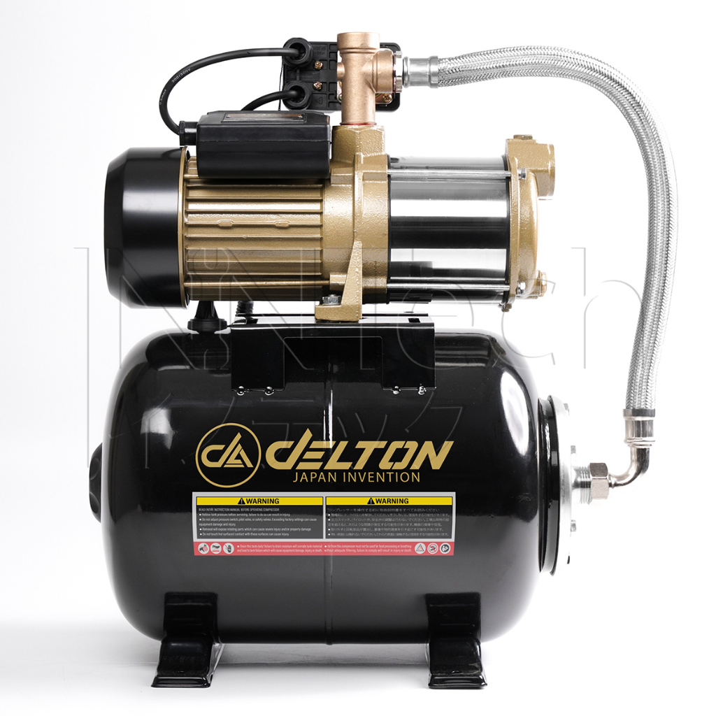 DELTON ปั๊มหอยโข่งไฟฟ้าอัตโนมัติ 5 ใบพัด รุ่น MCP-800S-PRO ปั๊มน้ำออโต้ ...