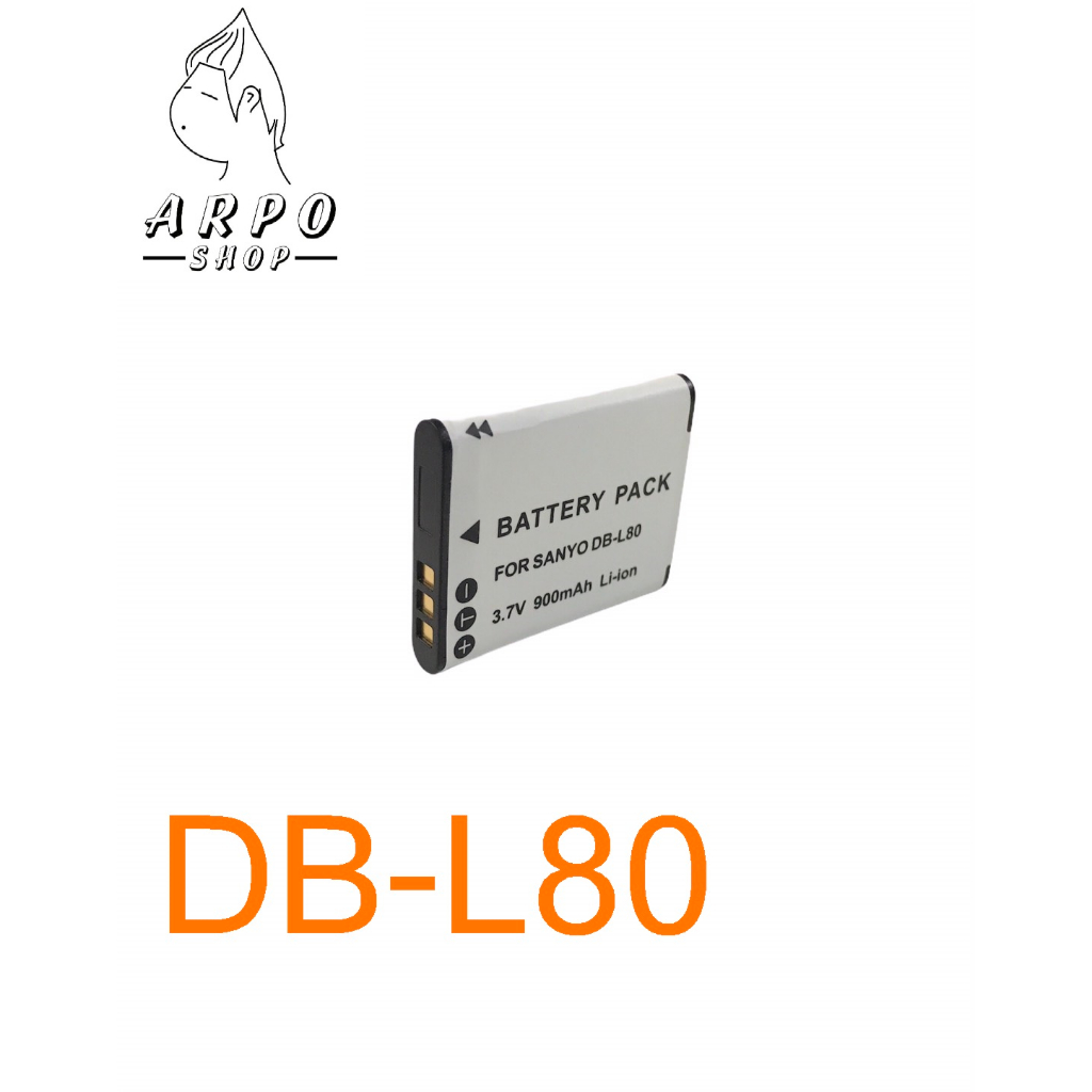 แบตเตอรี่และที่ชาร์ต DB-L80สำหรับ Sanyo VPC-CG10 VPC-CG20สำหรับ PENTAX VPC-CG88 CG100 | Shopee ...