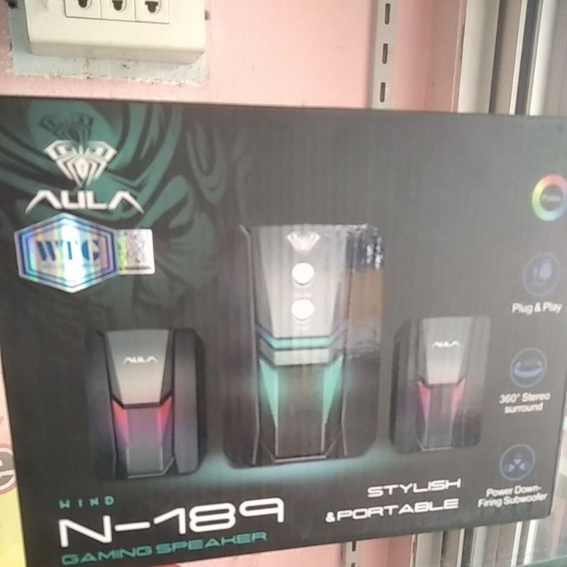 AULA - N 189 RGB 2.1 เสียงเบสแน่น คุณภาพดี GAMING SPEAKER RGB | Shopee Thailand