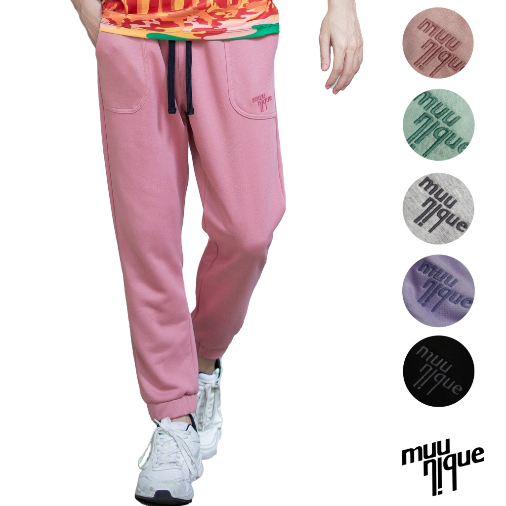MUUNIQUE Sweatpants กางเกงวอร์มขาจั๊ม รุ่น MNQ FTY-2 0080 | Shopee Thailand