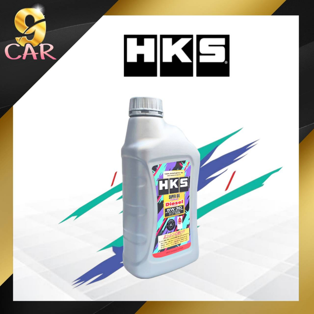 น้ำมันเครื่องยนต์ดีเซล HKS DIESEL SUPER OIL Premium 5W-30 ขนาด 1 ลิตร ...