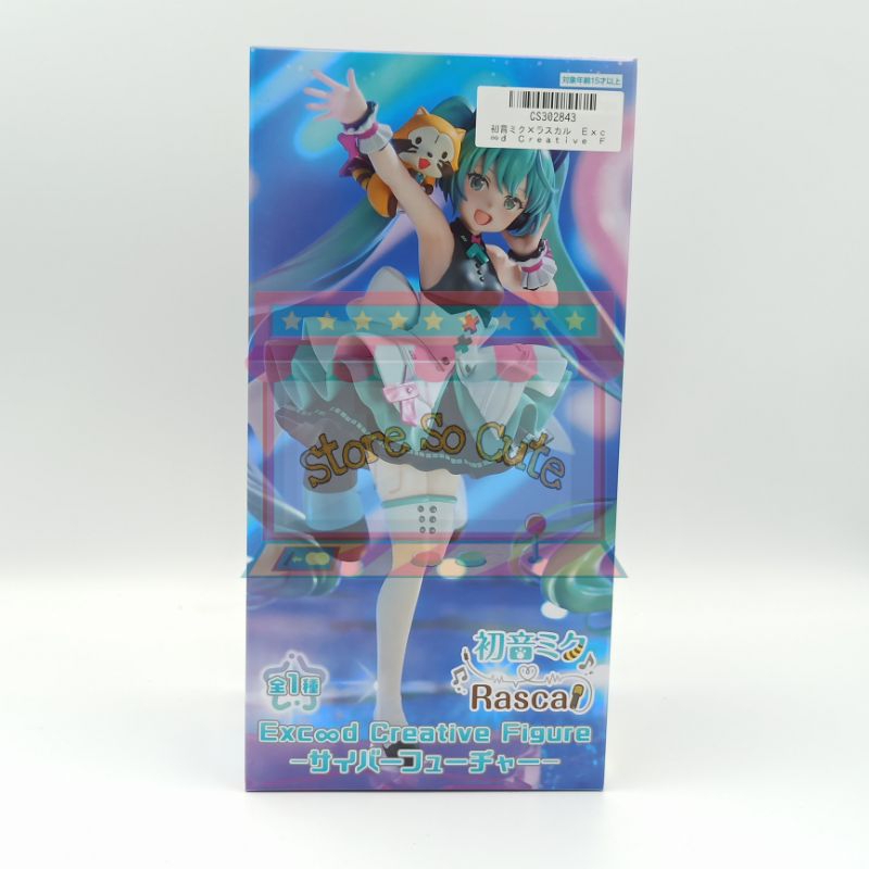 Excood Creative Figure Rascal X Hatsune Miku cyber Future งานแท้นำเข้า ...