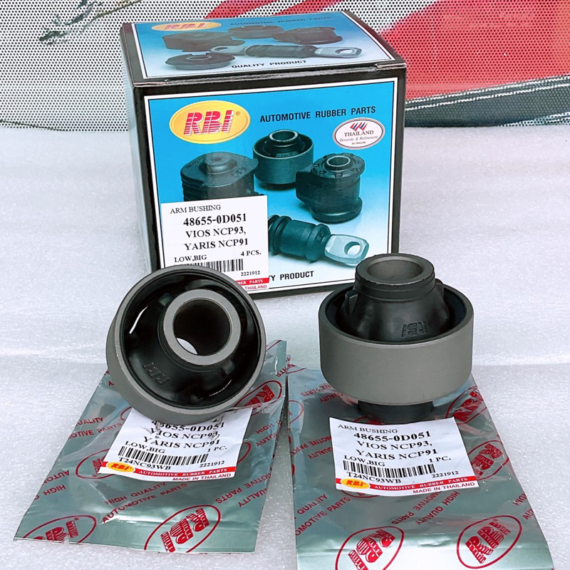 บูชปีกนก RBI Toyota Vios NCP93 เจน2 ปี07-13 Yaris NCP91 ปี06-12 / 48654 ...
