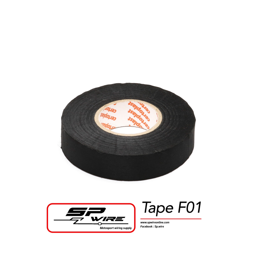 TAPEF01 # แบบบาง ทนความร้อนสูง 25m.-Spwire motorsportwiring | Shopee Thailand