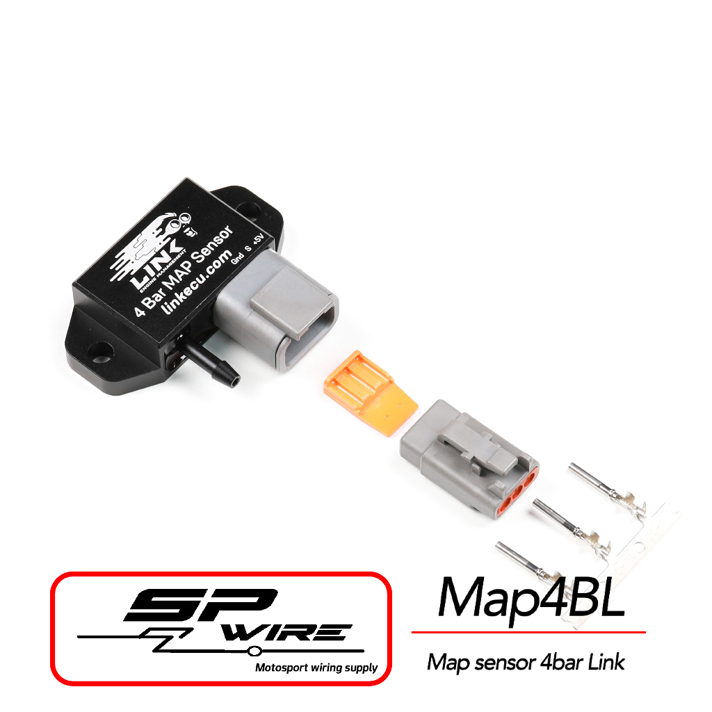 MAP4BL #LINK MAP SENSOR 4 BAR-Spwire motorsportwiring | Shopee Thailand