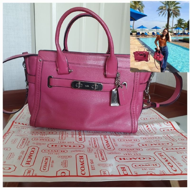 coach swagger 27 bag | Shopee Thailand