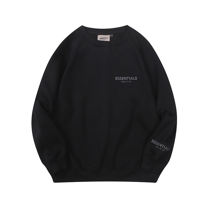 Essential Sweater สีดำ | Shopee Thailand