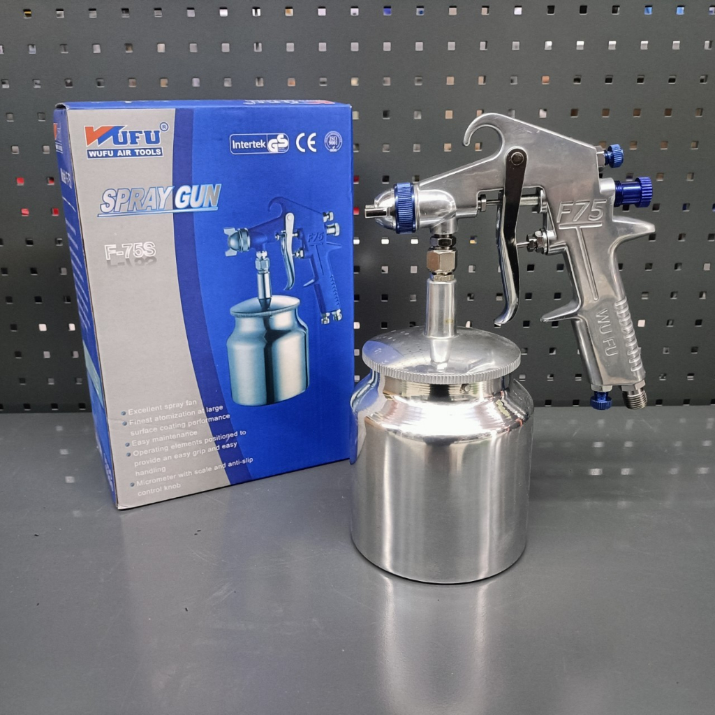 WUFU กาพ่นสี กาล่าง รุ่น F-75S ***สามารถออกใบกำกับภาษีได้*** | Shopee ...