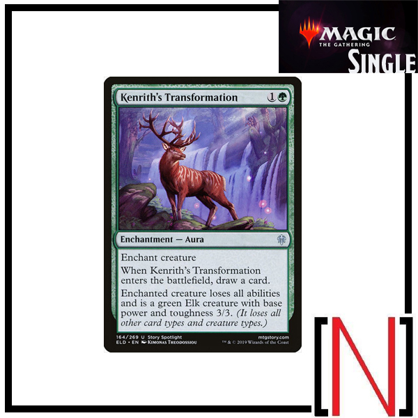 [MTG][Single][ELD] Kenrith's Transformation ระดับ Uncommon [ภาษาอังกฤษ ...