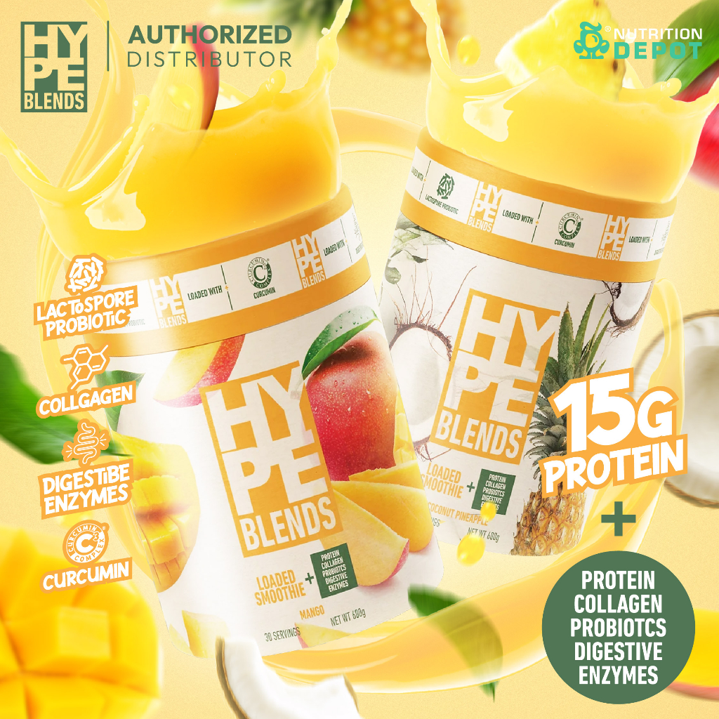 HYPE Blends Loaded Yoghurt Smoothie (Protein Beverage) | Shopee Thailand