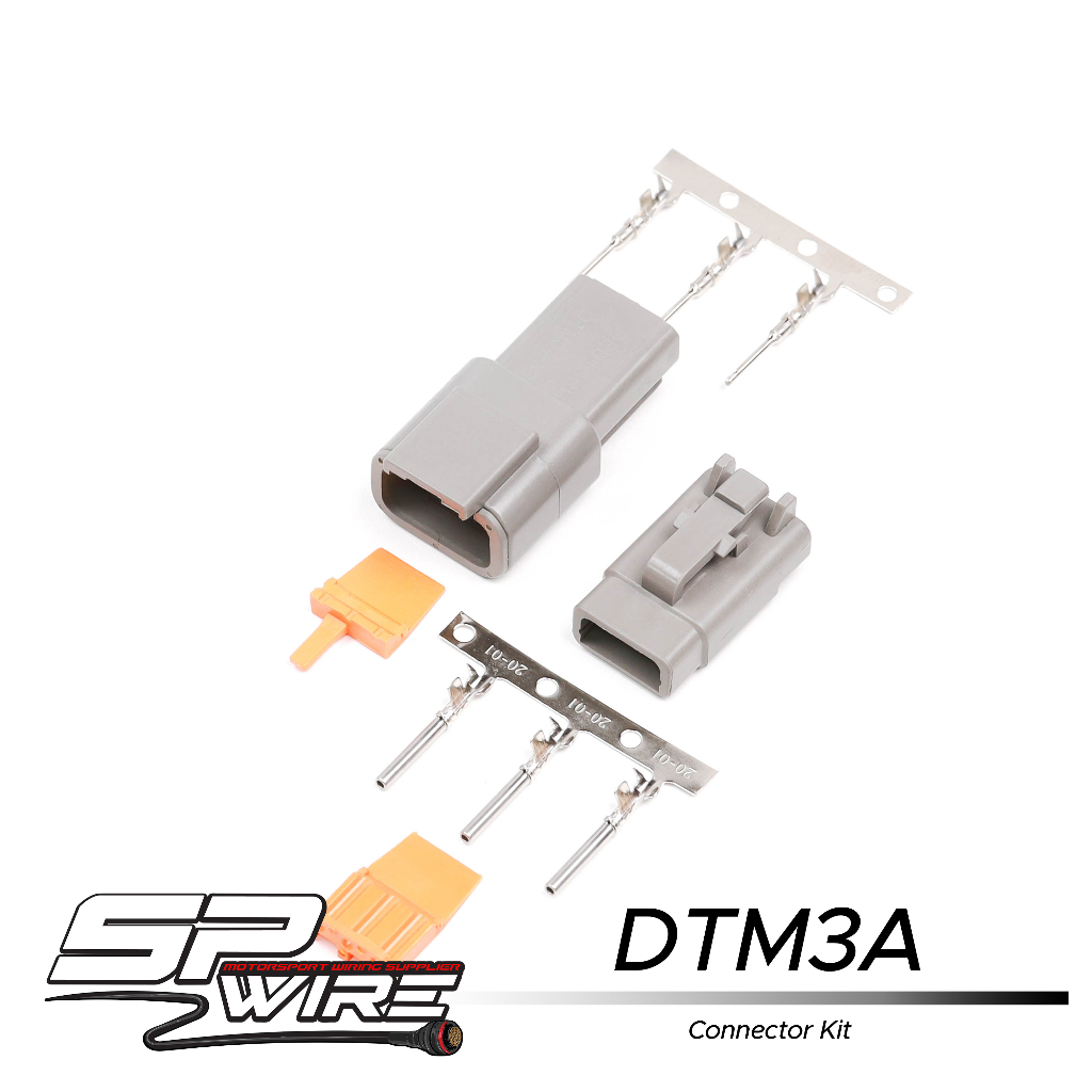 DTM3A #ปลั๊กDTM 3 Pin-Spwire motorsportwiring | Shopee Thailand