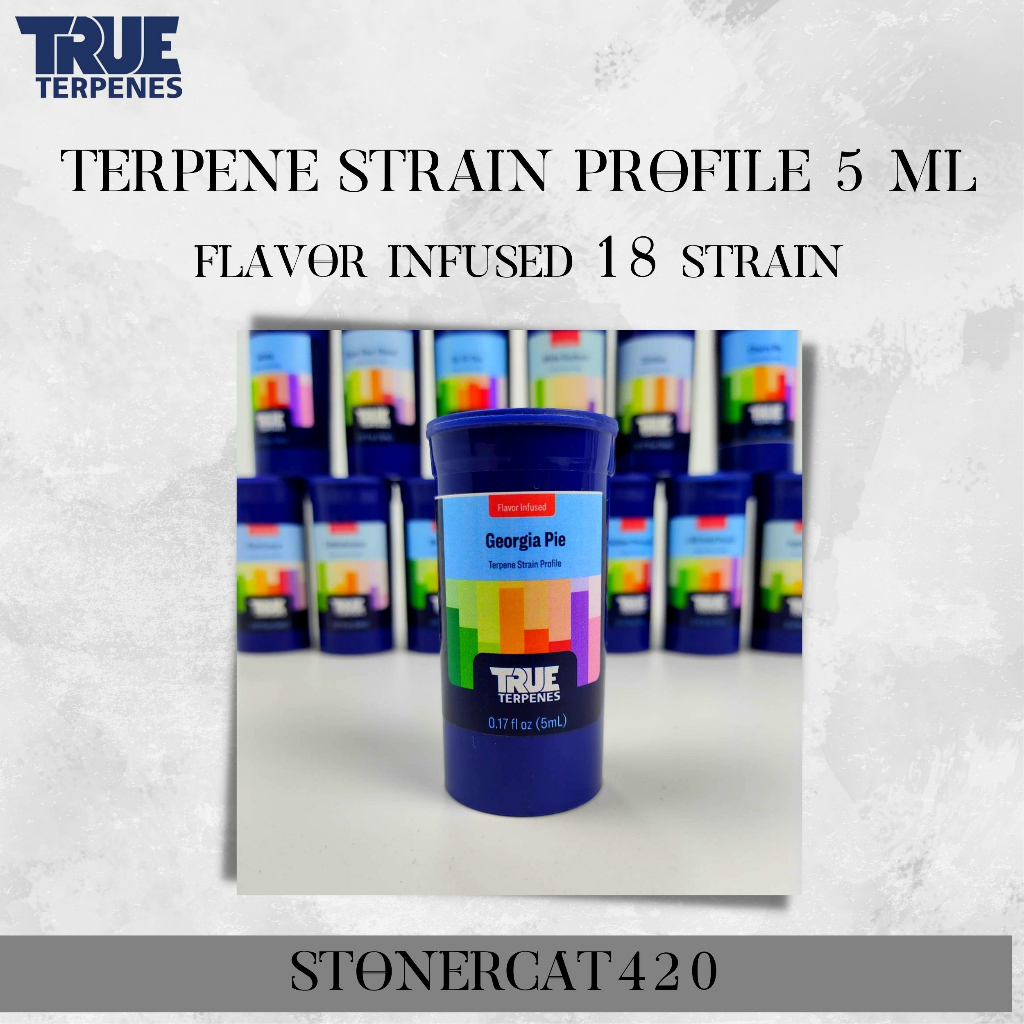 True Terpenes น้ำมันกลิ่นสกัด มีให้เลือก 36 สายพันธุ์ ขนาด 5 ml ... True Terpenes น้ำมันกลิ่นสกัด มีให้เลือก 36 สายพันธุ์ ขนาด 5 ml ...