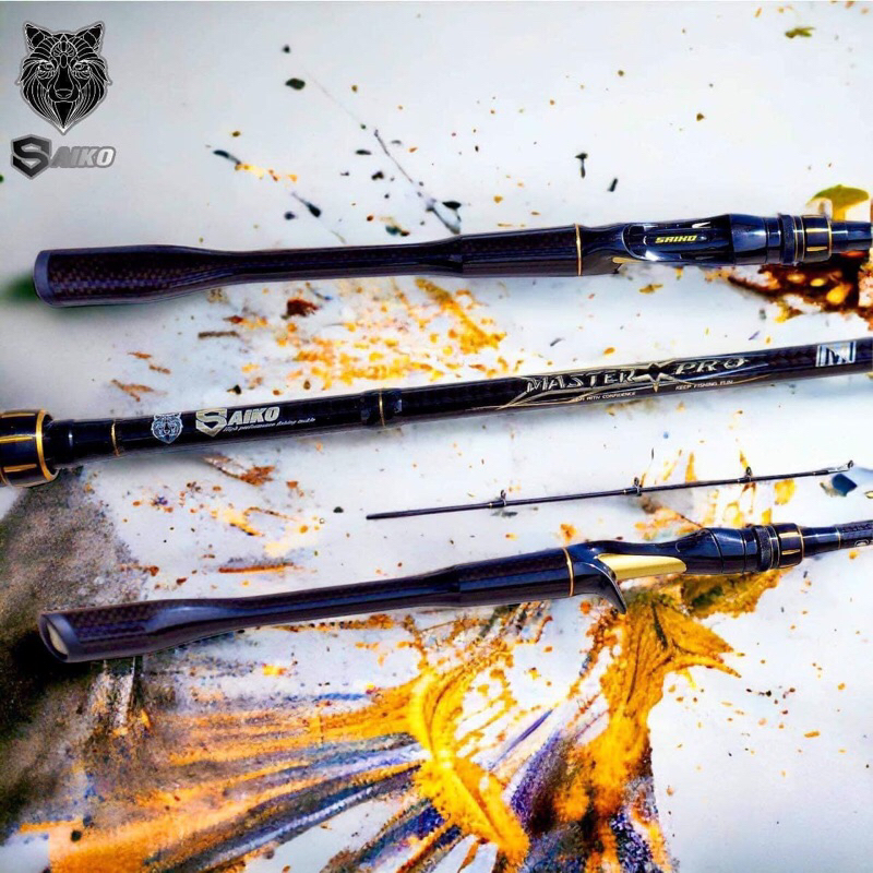 คันเบท SAIKO MASTER SNIPER PRO สีดำทอง | Shopee Thailand