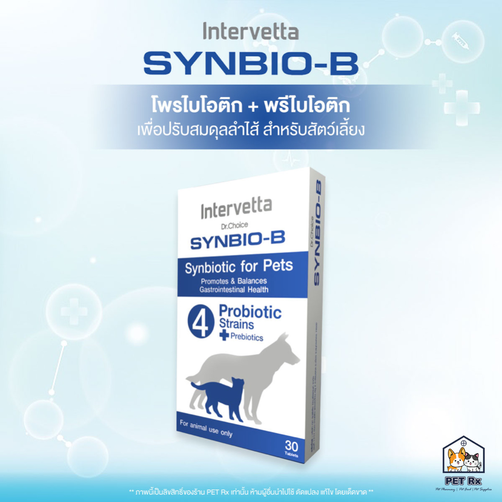 SYNBIO-B [แท้💯] โพรไบโอติก + พรีไบโอติก เพื่อปรับสมดุลลำไส้และทางเดิน ...