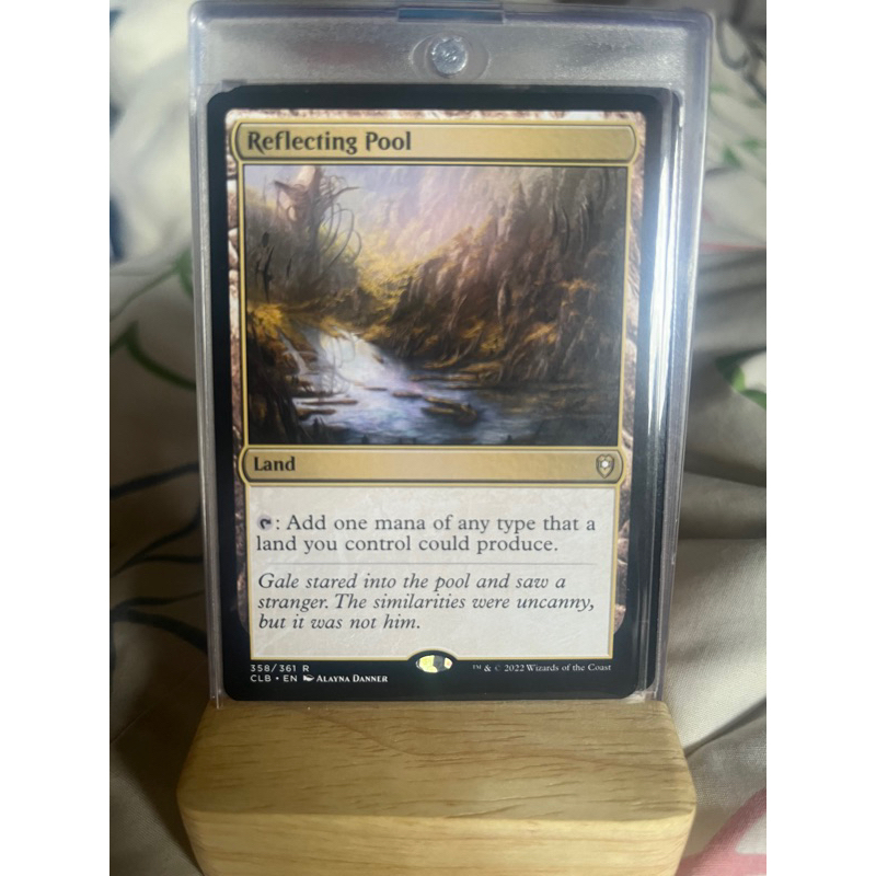 การ์ด MTG Reflecting Pool Land Magic the Gathering EDH รุ่น CLB สภาพ Nm ...