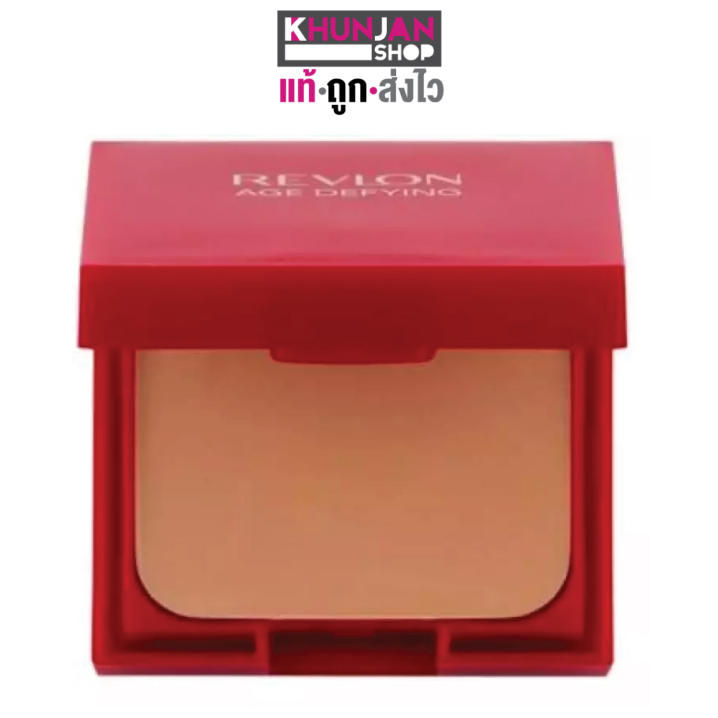Revlon Age Defying Two-Way Powder Foundation SPF14/PA+++ ขนาด 10.5g (รี ...