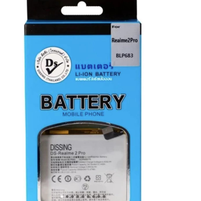 DISSING แบตเตอรี่ OPPO F9pro / Realme2pro Rmx1801 battery （BLP683 ...