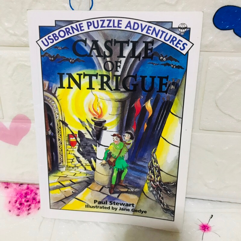 Usborne Puzzle Adventures Castle of Intrigue ปกอ่อนมือสอง-bd4 | Shopee ...