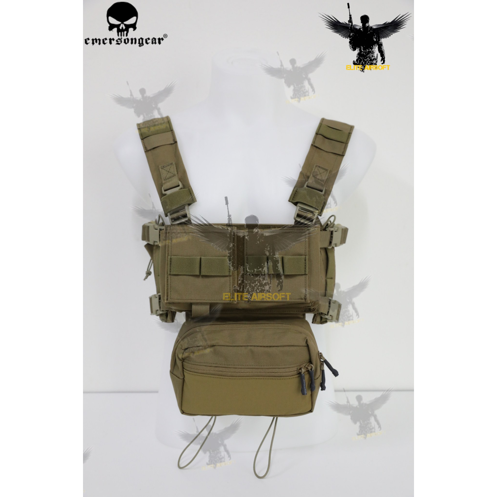 MK3 Chest Rig ยี่ห้อ Emerson (MK3 Chest Rig) (สายโยงบ่า) คุณสมบัติ : 1 ...
