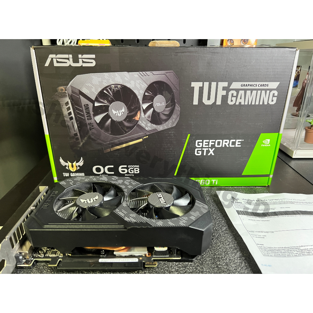 ASUS TUF GTX1660TI 6GB (OC/D6) มือสองการ์ดเล่นเกม ประกัน 1.1 ปี ...
