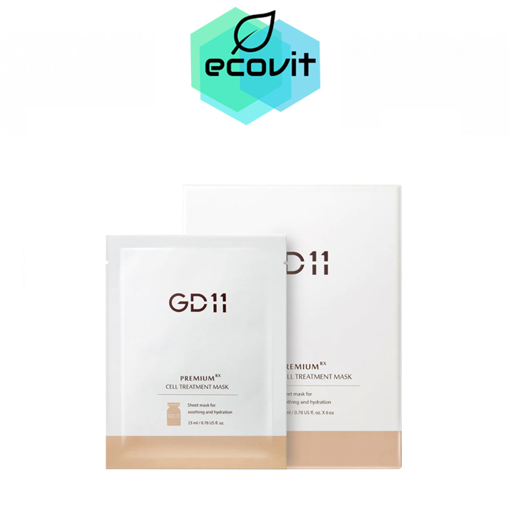 GD11 Premium RX Treatment Mask [6 แผ่น/กล่อง] GD11 พรีเมี่ยม RX เซลล์ ท ...