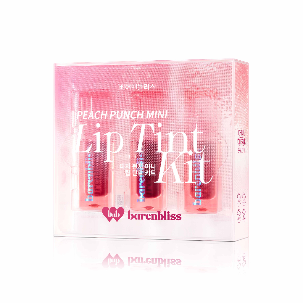 barenbliss Peach Punch Mini Lip Tint Kit | Shopee Thailand