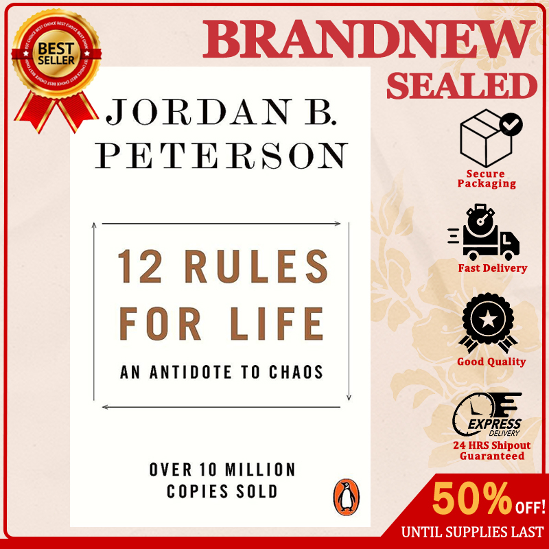 【English Book】12 Rules for Life: An Antidote to Chaos by Jordan B Peterson | Shopee Thailand