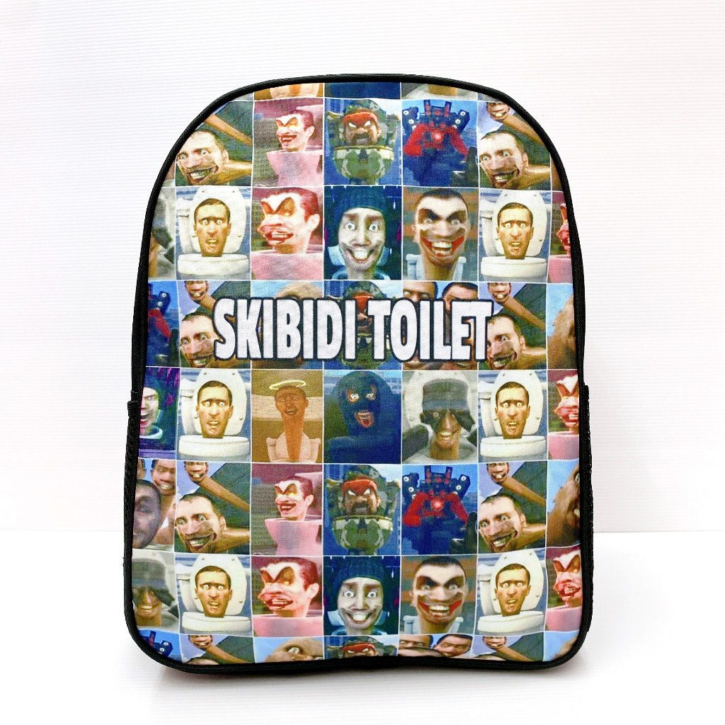 พร้อมส่งในไทยSKIBIDI TOILET กระเป๋าเป้สะพายหลัง | Shopee Thailand