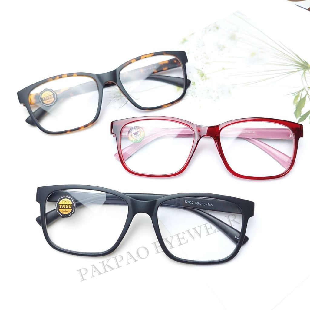 PAKPAO EYEWEAR รุ่น17002 กรอบแว่นตาTR90(พลาสติกเกรดพรีเมี่ยม) น้ำหนัก ...