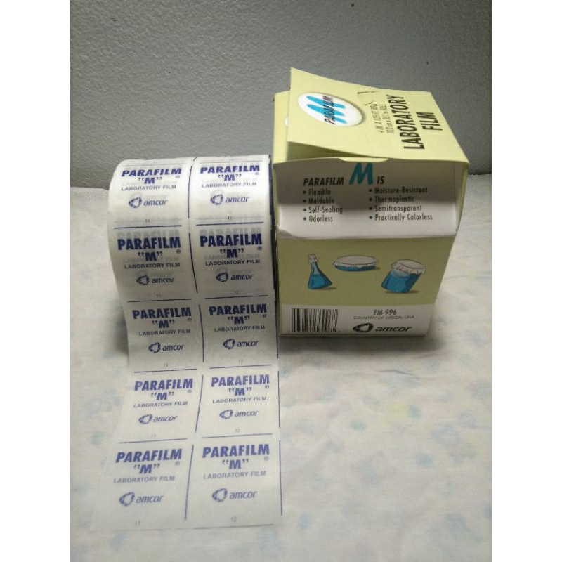 Parafilm M ของแท้ Bemis USA และ amcor พาราฟิล์ม เอ็ม แบ่งขาย (เทปสำหรับ ...