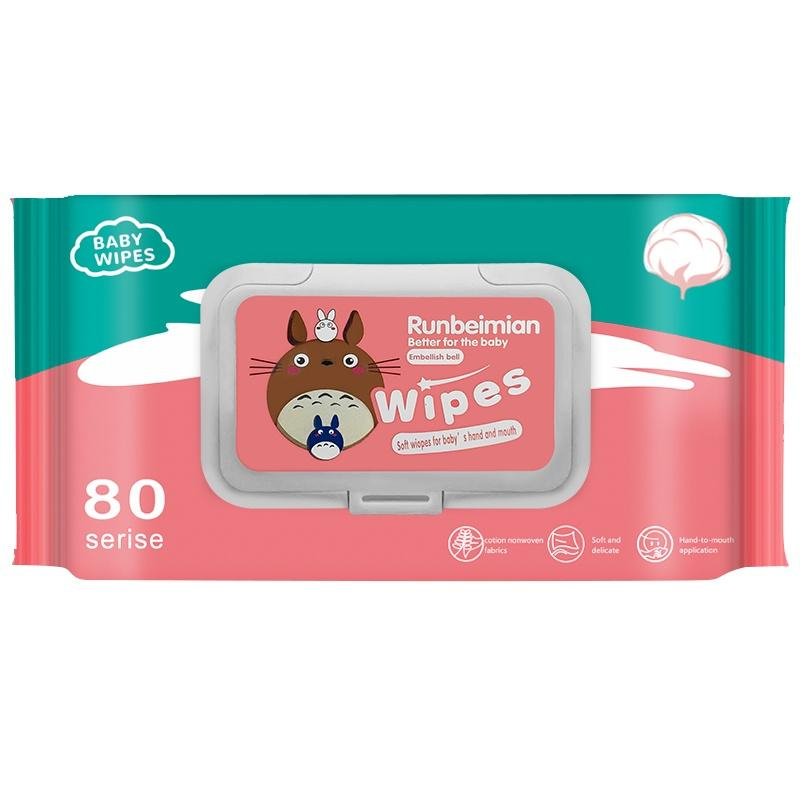 **1แพ็ค10ห่อ**เกรดส่งออก Runbeimian Baby Wipes ผ้าเช็ดทำความสะอาดสำหรับ ...