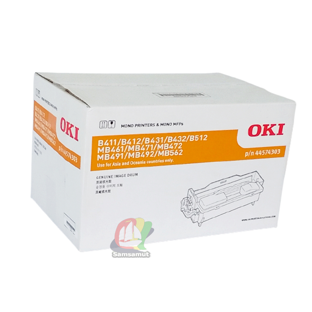 Original OKI DRUM B411 / B412 / B431 Image Drum- Mono (Black) ดรัมของ ...