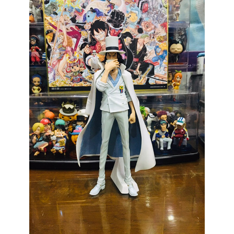 (CxC) แท้100% ร็อบ ลุจจิ ชุดขาว Rob Lucci CP9 Creator X Creator แมวทอง ...