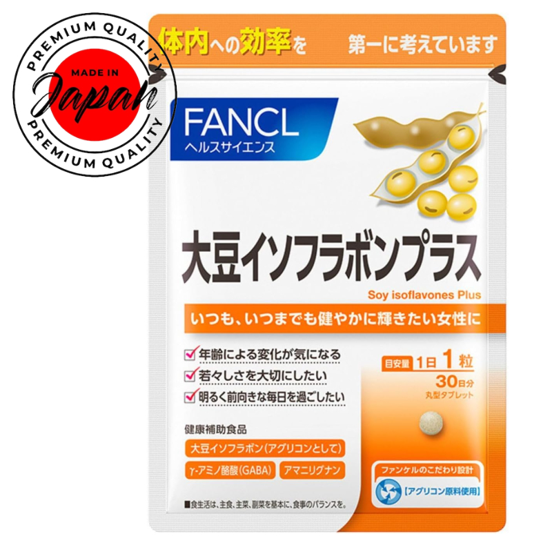 Fancl Soy Kudzu Excretes Isoflavone Aglycones 30 Grain Daizu Isoflavon ...