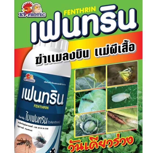เฟนทริน Fenthrin สารป้องกันและกำจัดแมลง ยาน็อคเย็น | Shopee Thailand