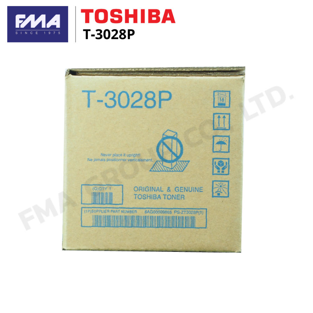 TOSHIBA e-STUDIO หมึกเครื่องถ่ายเอกสารสีดำ T-3028P สำหรับรุ่น 3028A ...