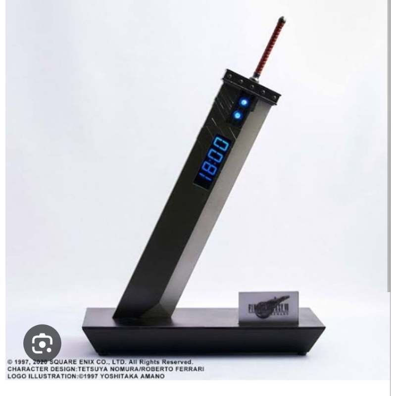 FINAL FANTASY VII REMAKE DIGITAL CLOCK - BUSTER SWORD | Shopee Thailand