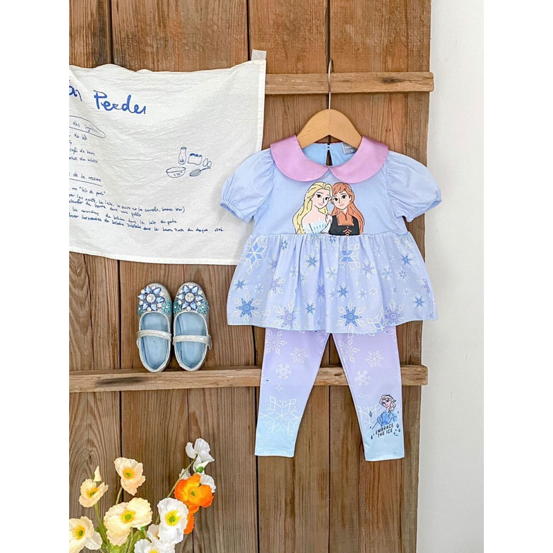 Beryl kids🌸เสื้อผ้าเด็กผญ🎀 เสื้อ+กางเกง ขนาด 100-150ซม | Shopee Thailand